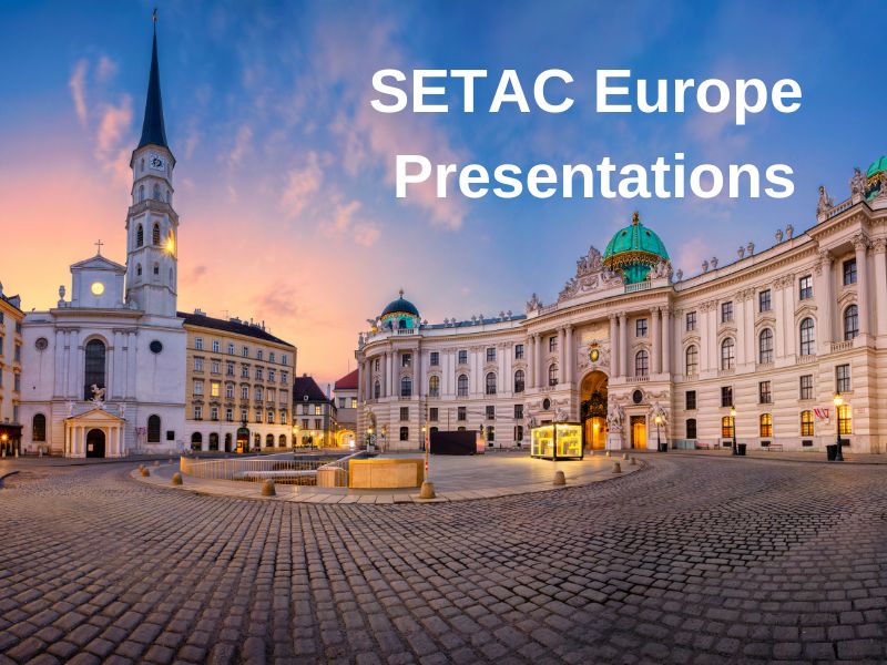 2025 SETAC Europe Presentations - Smithers