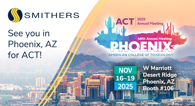 Smithers to Present Strategies for Speed and Accuracy in Nonclinical ...